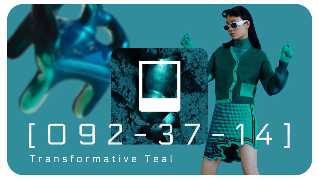 Transformative Teal: цвет 2026 года от WGSN и Coloro - BONNIE&SLIDE